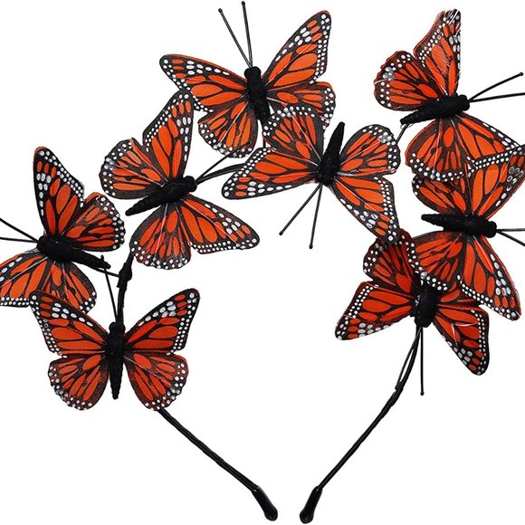 Boutique | Accessories | Coucoland Butterfly Fascinator Hat Monarch ...